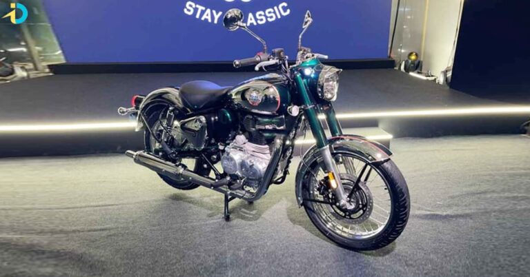 మార్కెట్ లోకి సరికొత్త రాయల్ ఎన్ ఫీల్డ్ క్లాసిక్-350.. ఫీచర్లు చూస్తే ...