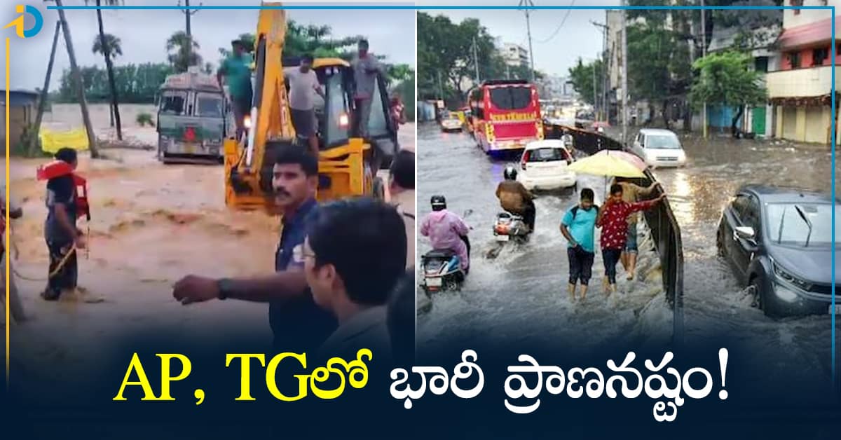 వర్షాల వల్ల AP, తెలంగాణలో భారీ ప్రాణ నష్టం! ఎంత మంది చనిపోయారంటే? - iDreamPost